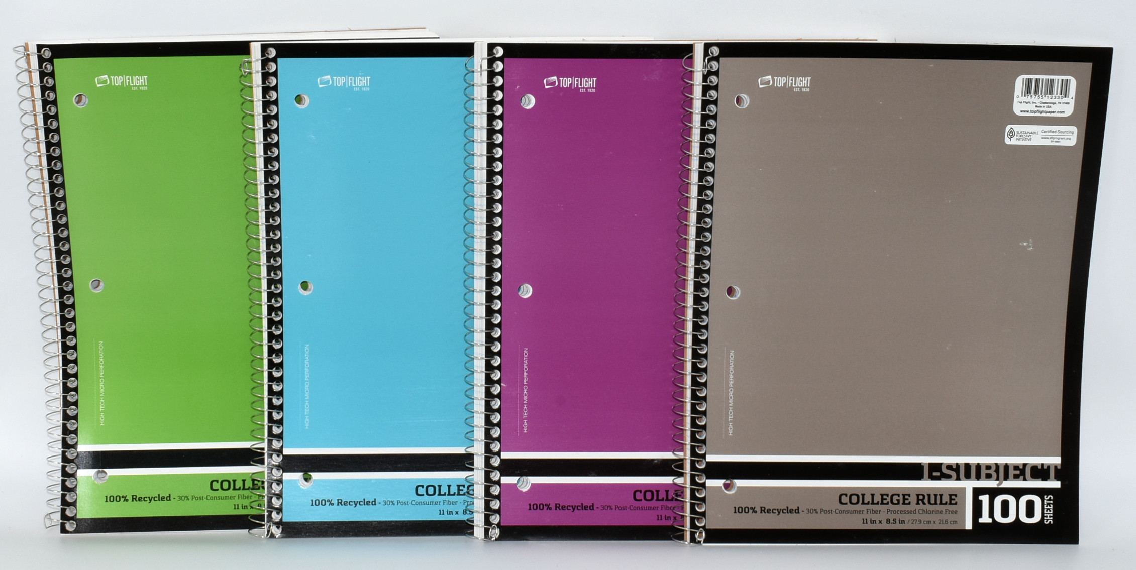 Leon Korol Company - Office/School Supplies - NOTEBOOK, 1 SUBJECT, 100 ...